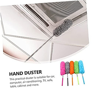PLAFOPE 5pcs Duster Home Cleaning Brush Dusting Brush Cleaning Tool auto Tools car Cleaning Brush Household Cleaning Automotive Tools Hand Tools car Tools Fiber Telescopic Fan