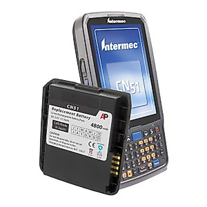 Artisan Power Replacement Battery for Intermec CN51 Mobile Computer | Lithium Ion Rechargeable Battery | 3.7 Volt | Made in Japan by Panasonic | 4800 mAh | Replace OEM Battery Number 1015AB01