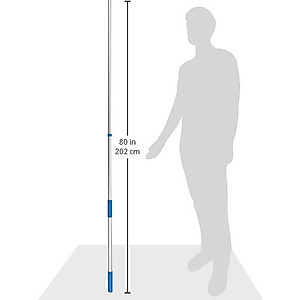 STAR BRITE Telescoping Deck Brush (040092-1FF),Blue