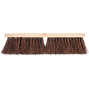 SPARTA Flo-Pac Palmyra Floor Sweep, Heavy Sweep for Cleaning, 18 Inches, Brown