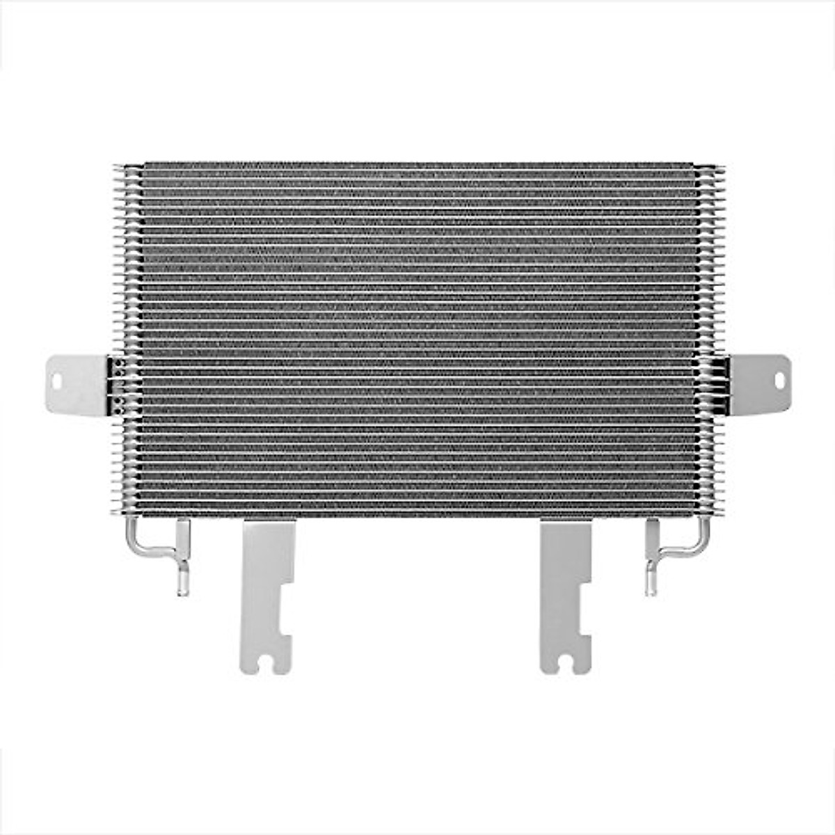 Mishimoto MMTC-F2D-03SL Transmission Cooler Compatible With Ford 6.0 Powerstroke 2003-2007 Silver