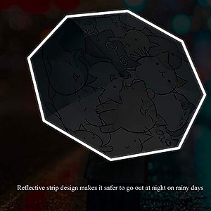 Rosavida Kids Umbrella Automatic Open Umbrella Cartoon Waterproof and UV-resistant- Travel Umbrella Compact Umbrellas for Girls and Boys #1