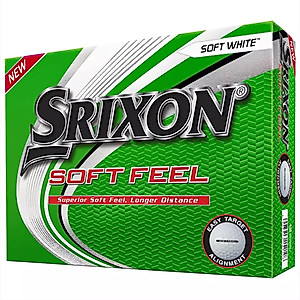 Srixon Soft Feel Golf, 12, White
