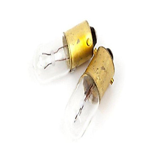Fender Pure Vintage T47 Pilot Light Bulbs for Electric Guitar, Set of 2