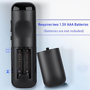 【Pack of 2】 Replacement for hisense roku tv Remote, Compatible for TCL Roku/Hisense Roku/Onn Roku/Sharp Roku Series Smart TVs (Not for Roku Stick and Box)