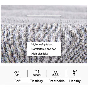 Ueerdand Leg Warmers for Women 4 Pairs Winter Warm Long Boot Knit Knee High Socks