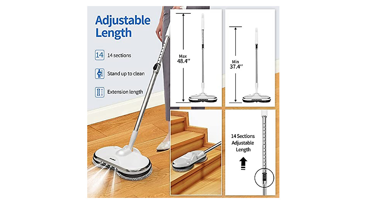 Revolutionary Cordless Electric Mop for Easy Cleaning