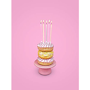 Talking Tables Pack of 16 - Size 10cm Pastel Birthday Candles Make Your Cake Extra Special This Year.