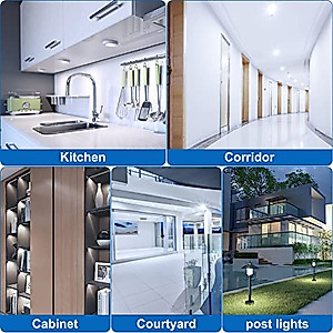 winshine G4 LED Bulb 12V AC/DC, 5000K Daylight, 20/35W Halogen Equivalent, Bi-pin Base LED Landscape Light Bulbs, 2W T3 JC Type Light Bulbs For Under Cabinet, Counter, 360° CRI85+ Non-dimmable 10 Pack