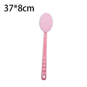 INGVY Dry Brushing Body Brush Back Rubs Massager Bath Brush Easy Lotion Applicator,Extra Long Handle