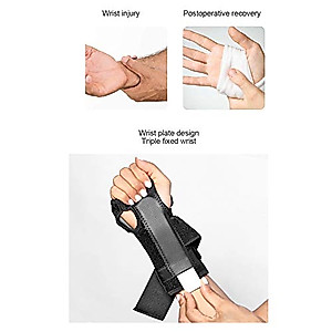 Wrist Brace For Carpal Tunnel,Adjustable Hand Fracture Splint,Arm Compression Hand Support For Hand & Wrist Braces For Injuries, Wrist Pain