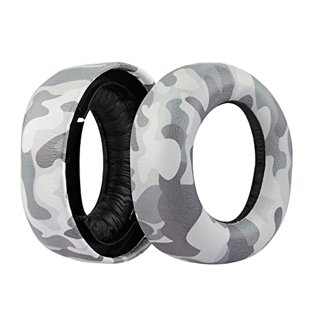 Geekria QuickFit Replacement Ear Pads for Sony Playstation 5 Pulse 3D PS5 Wireless Headphones Ear Cushions, Headset Earpads, Ear Cups Repair Parts (Camo)