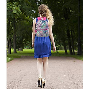 Mini Sequin Backpack Purse for Girls, Teens, Women - Rainbow Mini Backpack for Girls (Neon Rainbow)