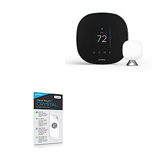 BoxWave Screen Protector Compatible with Ecobee SmartThermostat - ClearTouch Crystal (2-Pack), HD Film Skin - Shields from Scratches