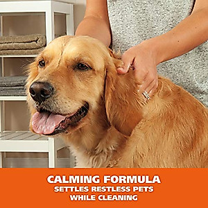 Wahl Pet Friendly Waterless No Rinse Shampoo for Animals – Lavender & Chamomile for Cleaning, Conditioning, Detangling, & Moisturizing Dogs, Cats, & Horses – 7.1 Oz - Model 820014A