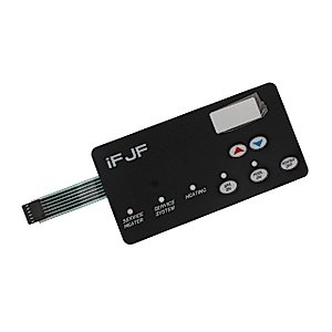 Switch Membrane Pad Replacement #472610Z Compatible with MasterTemp Pool and Spa Heater Electrical System，Aftermarket Part