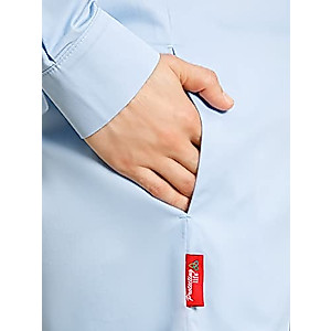 Medical Lab Coat For Women (Blue) (6/M)