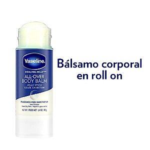 Vaseline Body Balm Stick For Dry Skin Relief Unscented Targeted Healing for Hard-to-Reach Spots 1.4 oz