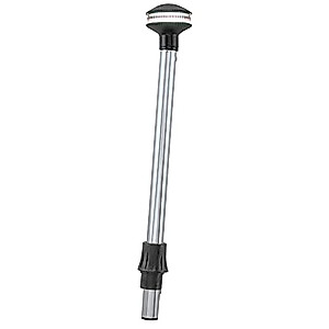 Perko 1440DP6CHR Inland-Series Reduced Glare White All-Round Pole Light - 48" Height, 0° Rake
