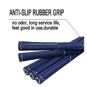 Two Way Junior Golf Putter Stainless Steel Kids Putter Both Left and Right Handed Easily Use for Kids Ages 6-8(Gold Head+Blue Grip,27 inch,Age 6-8)