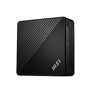 MSI Cubi B0A9 Mini Form Factor Business Desktop, Intel N200 Processor, 32GB RAM, 1TB SSD, Wi-Fi 5 and Bluetooth, Display Port, HDMI, RJ-45, USB 3.2 Gen 2, VESA Mount, Windows 11 Pro, Black