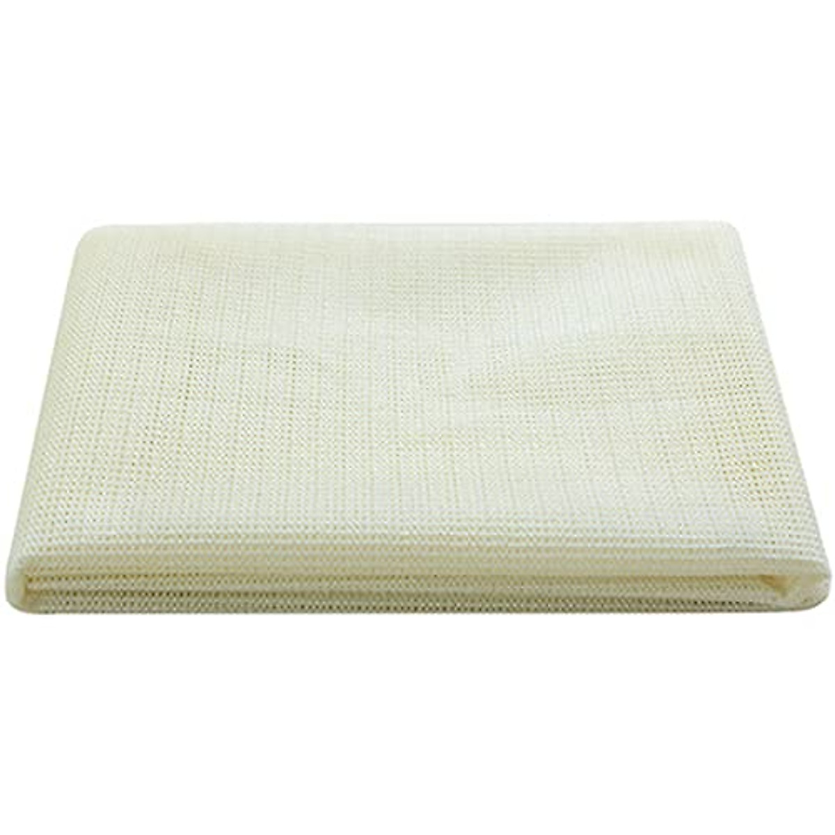 Xrrxy Anti Slip PVC Tablecloth Underlay Adjustable in Size Foam Mat Tea Table Cloth Anti-Skid Rug Pad Gripper Table Mat,White (200 140cm/79 55inch)