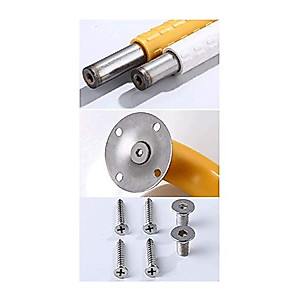 CRODY Bath Wall Attachment Handrails Grab Bar Rails Shower Aid and Safety Support Armrest Grab Bar,Safety Copper Handrail,Wall Mounted Straight Towel Rack/68Cm