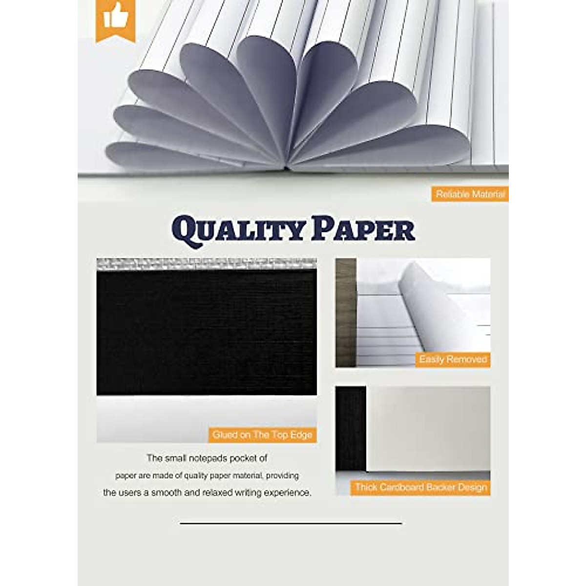 10 Pack Small Notepads Refills Memo Pads 3 x 5 Inch Lined Writing Note Pads with 30 Sheets Note Pad Paper in Each Pad Mini Pocket Notebook Refills for Taking Notes and Reminders Organization Planning