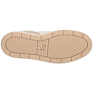 PUMA Women's Karmen Rebelle Van Life Sneaker, Granola-Alpine Snow White, 10