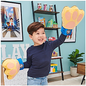 Paw Patrol, Chase Hero Paws Role Play Plush Toy with 10 Sounds and Phrases, Pretend Play Costume for Kids Ages 3 and up