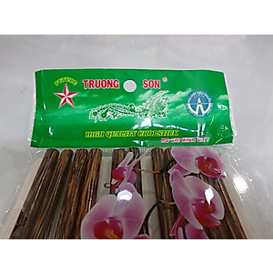 Truong Son set of 10 pair Vietnamese coconut wood chopsticks total of 20 peices