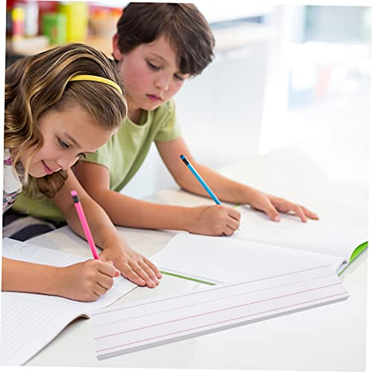 MAGICLULU 50pcs Small Dry Erase Board White Boards Homeschool Supplies White Boards for Magnetic Whiteboard Erasable White Boards Supplies Sentence Learning Strips Note A6