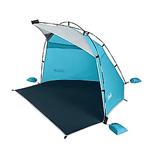 Coleman Skyshade Compact Beach Shade, Pop Up Beach Tent, Portable Shade Tent, Small