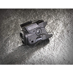Streamlight 69273 TLR-6 100-Lumen Pistol Light with Integrated Red Aiming Laser Designed Exclusively and Solely for M&P Shield and M&P Shield Plus, 9mm/.40 Only, Black