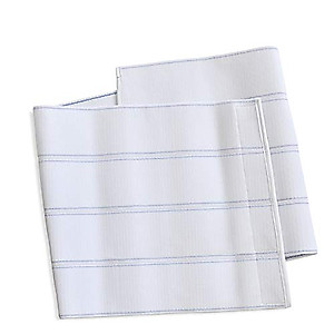 NYOrtho Abdominal Binder Lower Waist Support Belt - Compression Wrap for Men and Women (30" - 45") 4 Panel - 12"