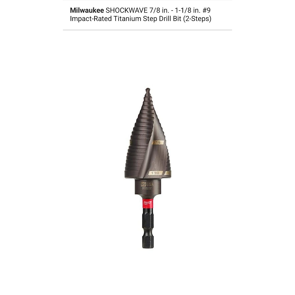 MILWAUKEE SHOCKWAVE Impact Duty St