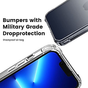 Mkeke Designed for iPhone 13 Pro Max Case Phone Case for iPhone 13 Pro Max 6.7 Inch - Shockproof Protective Slim Case for iPhone 13 Pro Max - Gradient Dark Black