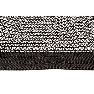 Be Cool Solutions 50% Black Outdoor Sun Shade Canopy: UV Protection Shade Cloth| Lightweight, Easy Setup Mesh Canopy Cover with Grommets| Sturdy, Durable Shade Fabric for Garden, Patio & Porch 12'x16'