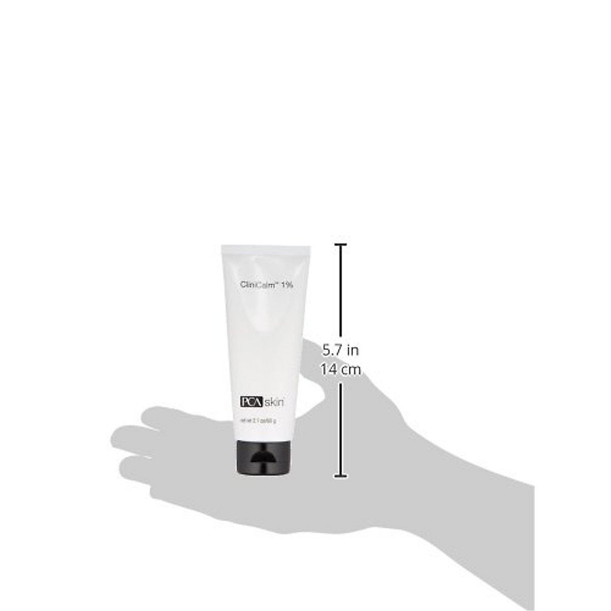 PCA SKIN CliniCalm 1% Maximum Strength Hydrocortisone Soothing Cream - Anti Itch Intense Therapy Moisturizing Face & Body Lotion with Aloe for Irritation, Eczema Relief, Itchy & Dry Skin (2.1oz Tube)