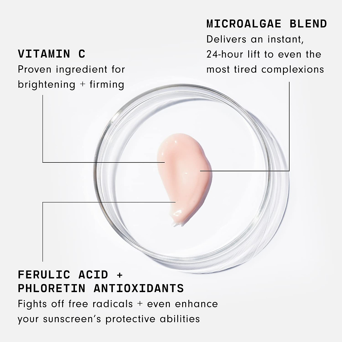 Versed Auto-Save Advanced Restoring Face Serum - Natural Microalgae Firms and Lifts Skin - Powerful Antioxidant Vitamin C Skin Serum to Restore and Protect From Free Radical Damage - Vegan (1 fl oz)