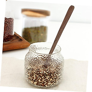 SWOOMEY Black Walnut Cutlery Set Suits for Kids Kits for Kids Kitchen Japanese Kids Suits Suit for Kids Bamboo Cooking Utensils Tools for Kids Wood Tools Wood Scoop Wooden Child Spoon