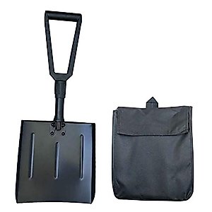 SHIBOHAN Winter Garden for Car Tools Outdoor Camping Retractable Multifunctional Hiking Ice Remove Folding Snow Shovel Aluminium Alloy