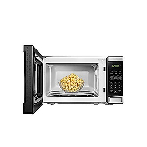 Danby DBMW0721BBS Countertop Microwave, Stainless Steel