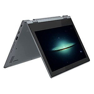 2023 Newest Flex 3 Chromebook Spin 2-in-1 Convertible Touchscreen Laptop for Student & Business by Lenovo, 11.6 inch HD, Intel Celeron N4020, 4GB RAM, 64GB SSD, Webcam, Bluetooth Chrome OS, Abyss Blue