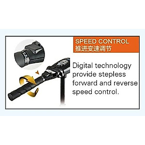 PARKHO HASWING Electric Trolling Motor – 24V 3 HP Power 35.4 Inch Shaft Protruar Brushless Transom Mount Bracket Stepless Speed Control Folding Handle Boat Fishing Saltwater Freshwater 50715