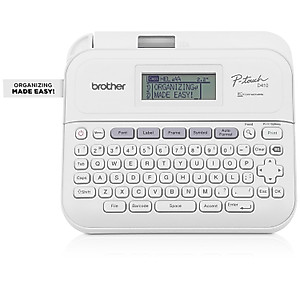 Brother P-Touch PT-D410 Home / Office Advanced Label Maker | Connect via USB to Create and Print on TZe Label Tapes up to ~3/4 inch