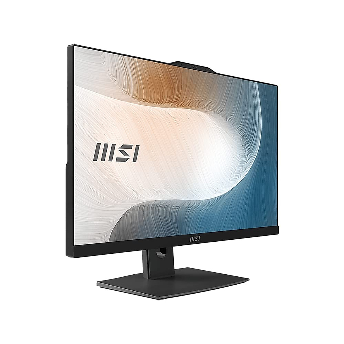 2022 MSI Modern AM242TP 12M-054US (i5-1240P, 16GB RAM, 512GB NVMe SSD, 23.8" FHD Touchscreen, Windows 11) All-in-One Computer Desktop - Black