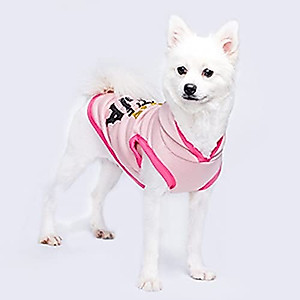 Puppy Clothes for Small Dogs Female Pajamas Hooded Autumn Sleeveless Dog Clothes Clothing Winter and Sweater Lightweight Pet Clothes