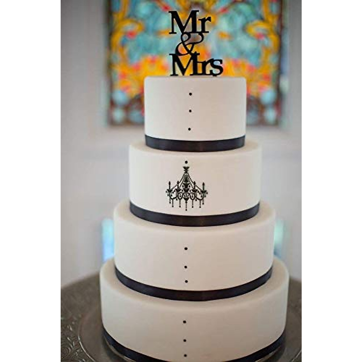 Shape Innovation - 4 piece Round Cake Dummy Set 6", 8", 10" & 12" by 4" thick. Perfect for wedding cakes, birthday cakes, display cakes, window displays, parties