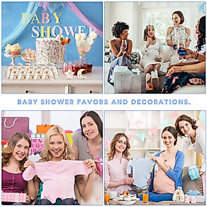 Dansib 50 Sets Baby Shower Favors Gifts Lavender Moon Twinkle Star Soaps for Guests with Thank You Cards Gender Reveal Party Decoration Women